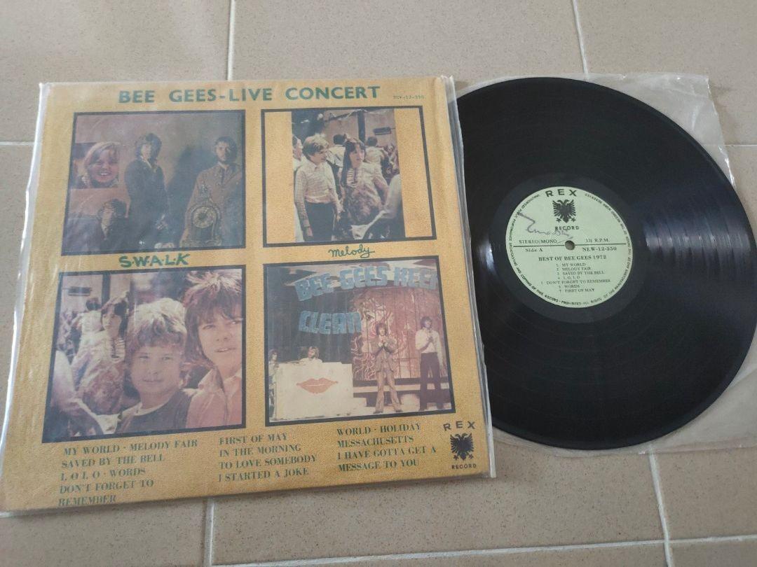lp bee gees live in concert, Hobbies & Toys, Music & Media, CDs & DVDs on Carousell
