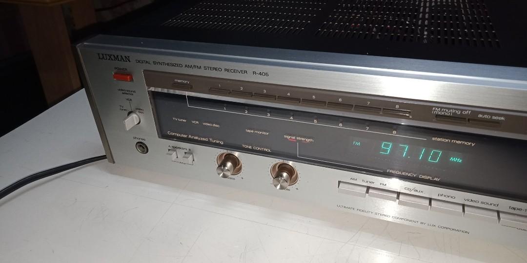 Luxman R-405 Stereo Receiver, Audio, Soundbars, Speakers & Amplifiers ...