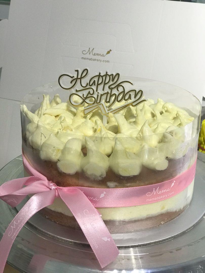 Mao Shan wang flesh mousse cake, Food & Drinks, Homemade Bakes on Carousell