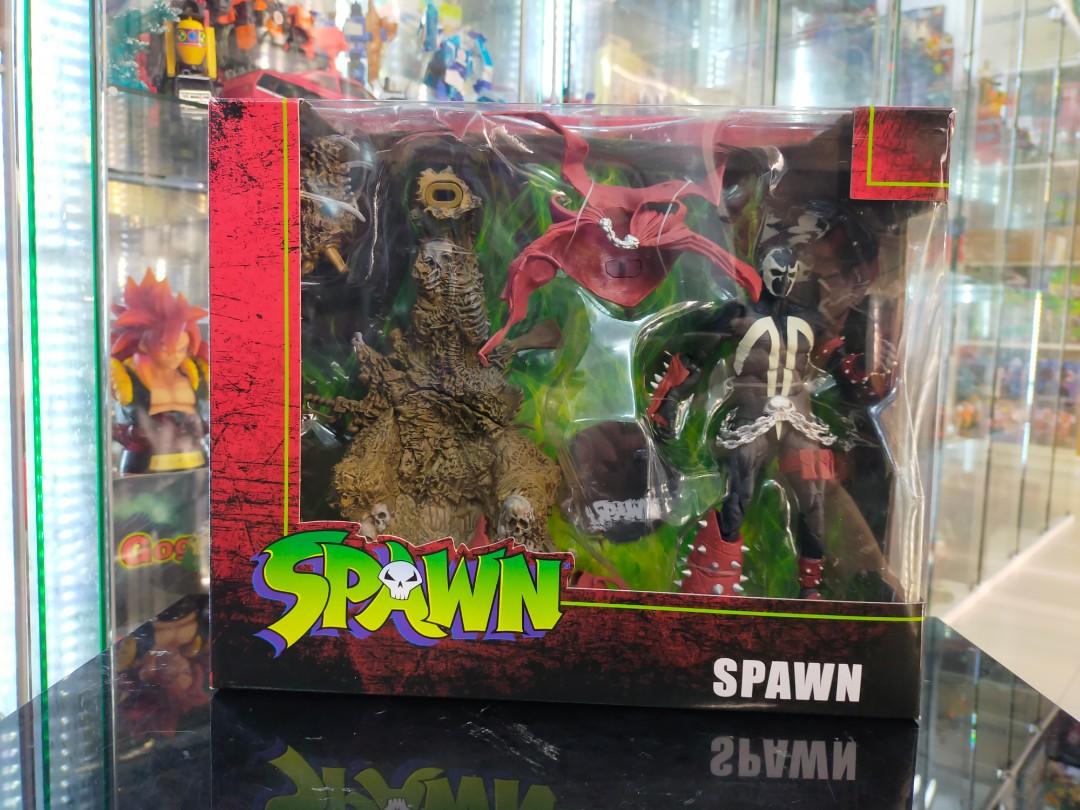 McFarlane Toys SPAWN Deluxe Spawn & Throne Set, Hobbies & Toys, Toys & Games on Carousell