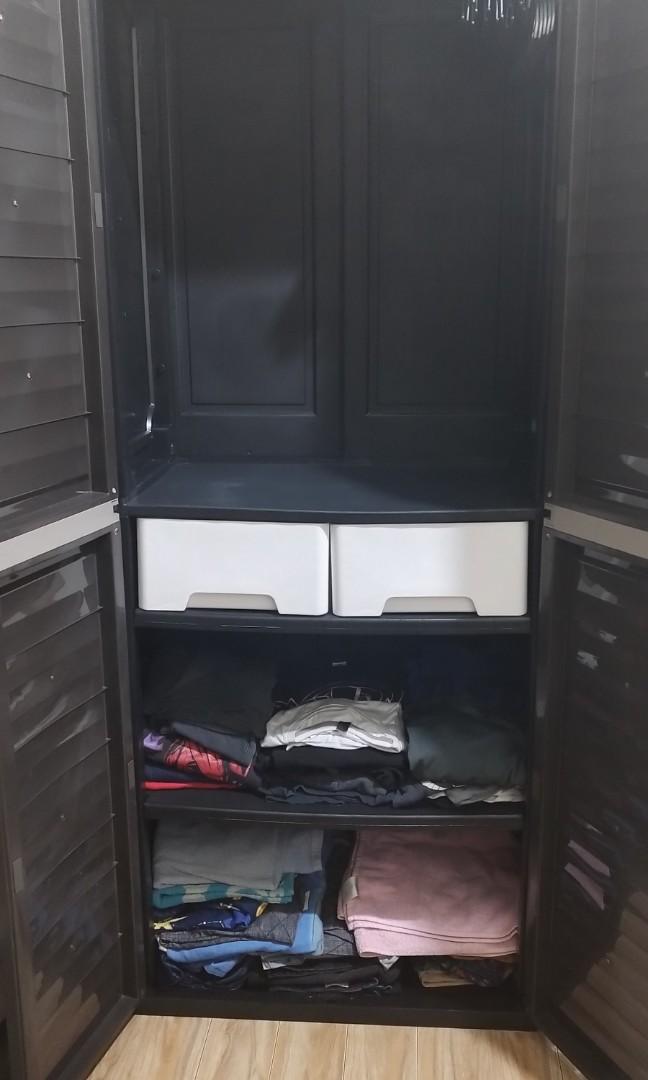 Megabox Click-Lock Wardrobe, Furniture & Home Living, Furniture ...