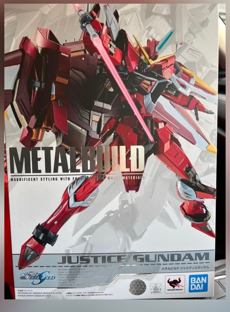 Metal Build - Justice Gundam, Hobbies & Toys, Toys & Games on Carousell