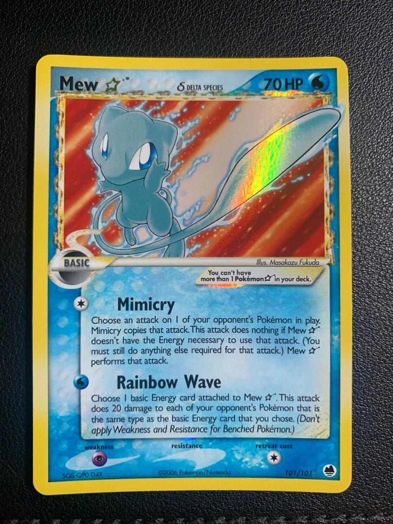 Mew Star Delta Series Pokemon Card, Hobbies & Toys, Toys & Games on ...