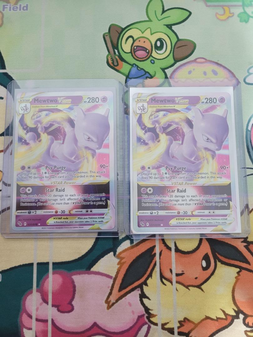 Mewtwo Vstar Pokemon Tcg, Hobbies & Toys, Toys & Games on Carousell