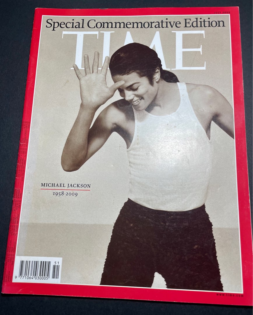 Michael Jackson Time Magazine, Hobbies & Toys, Books & Magazines ...