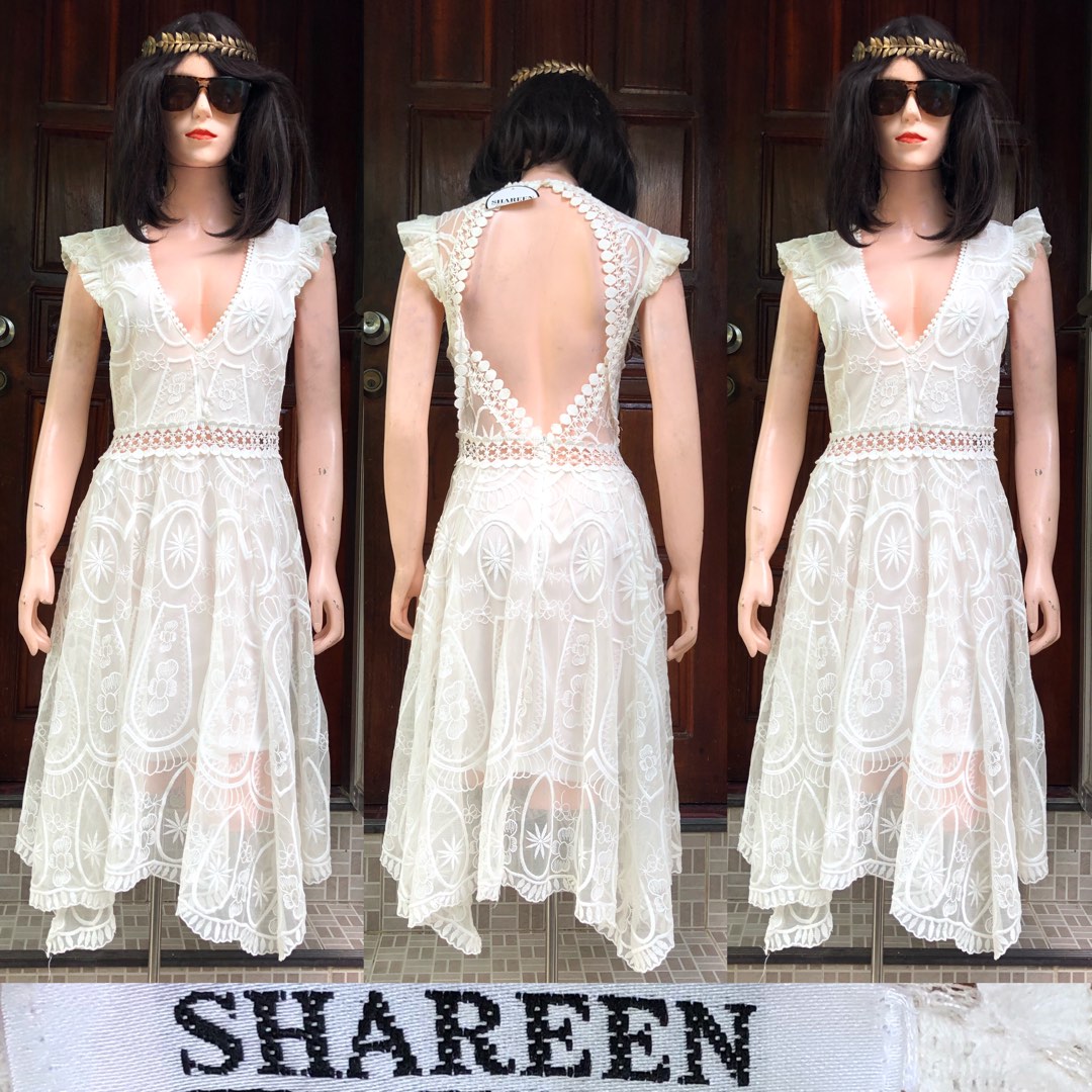 Midi Dress Shareen, Women's Fashion, Dresses & Sets, Dresses on Carousell