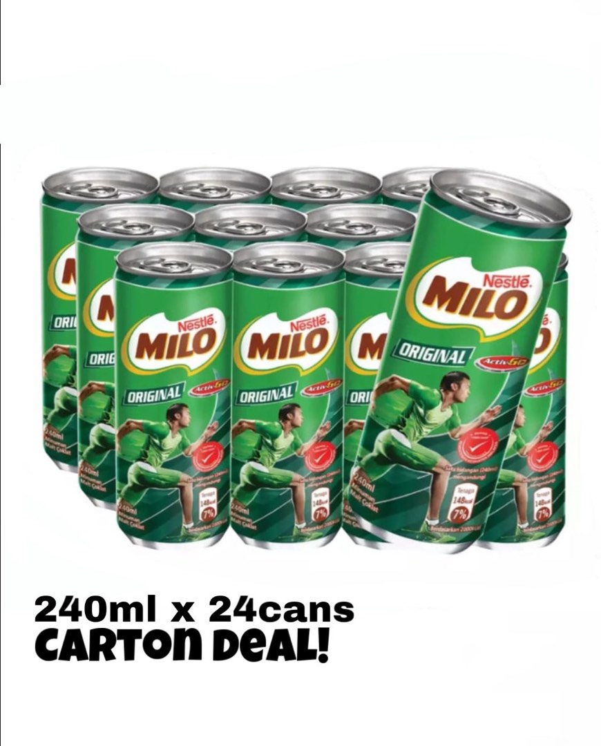 Milo Can, Food & Drinks, Beverages on Carousell