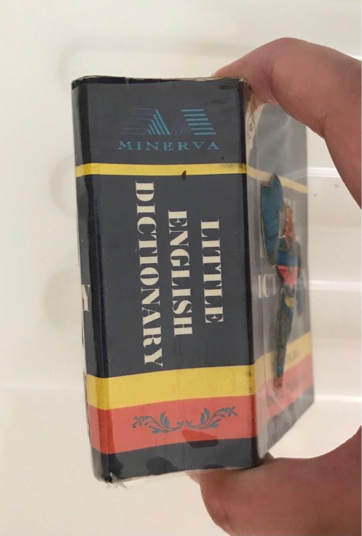 Minerva Little English Dictionary, Hobbies & Toys, Books & Magazines ...