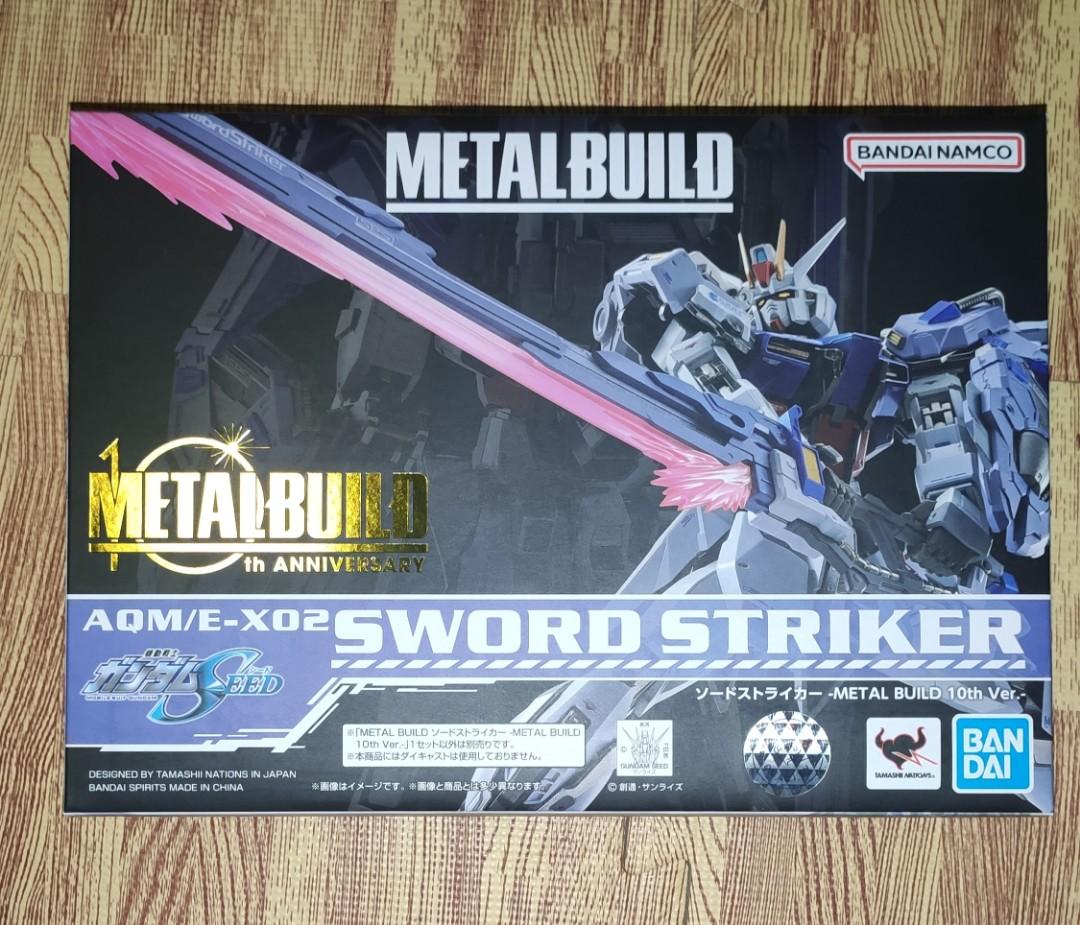 Misb metal build sword striker 10th anniversary version, Hobbies & Toys, Toys & Games on Carousell