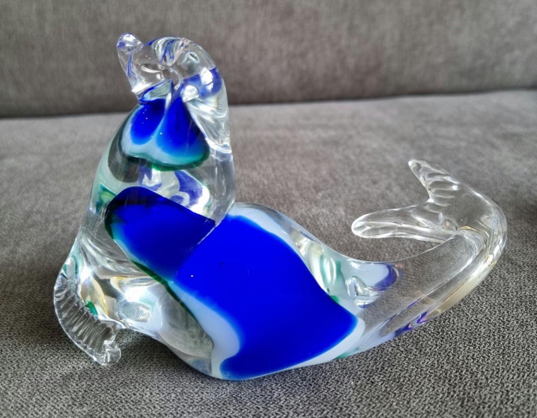MURANO SEA ANIMALS GLASS DISPLAY 2, Everything Else on Carousell