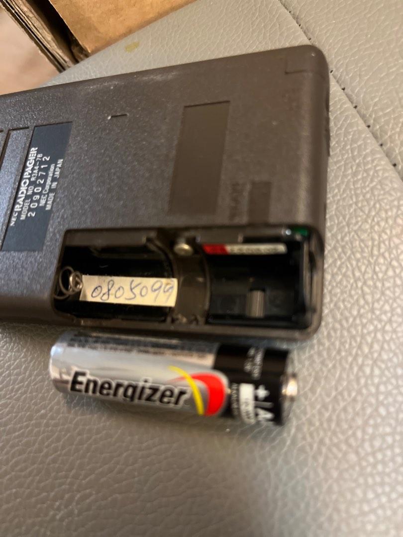 NEC Radio Pager 懷舊call機, 興趣及遊戲, 收藏品及紀念品, 古董收藏 - Carousell