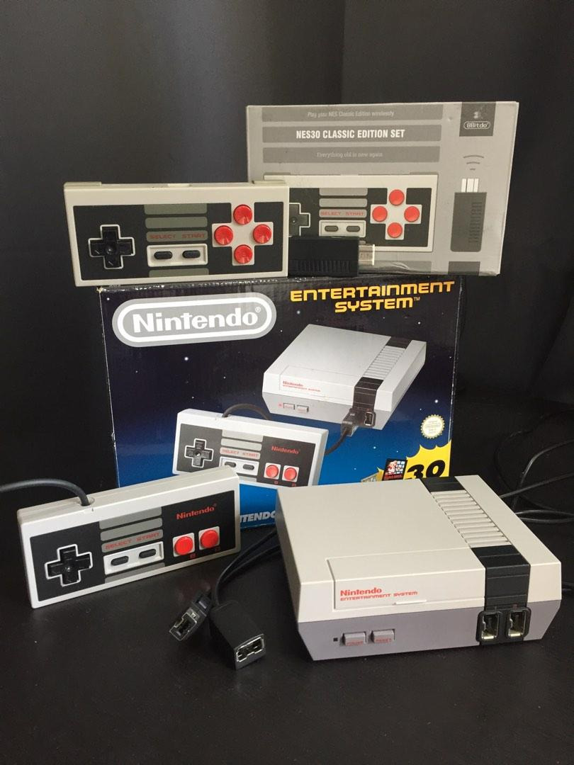 Nintendo NES Classic Mini Ori + Wireless Controller + EXTRAS, Video ...