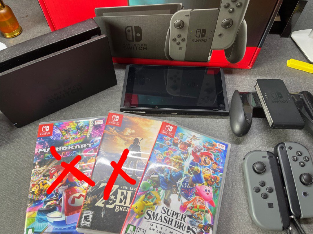 Nintendo Switch Gen 2 + smash bros, Video Gaming, Video Games, Nintendo ...