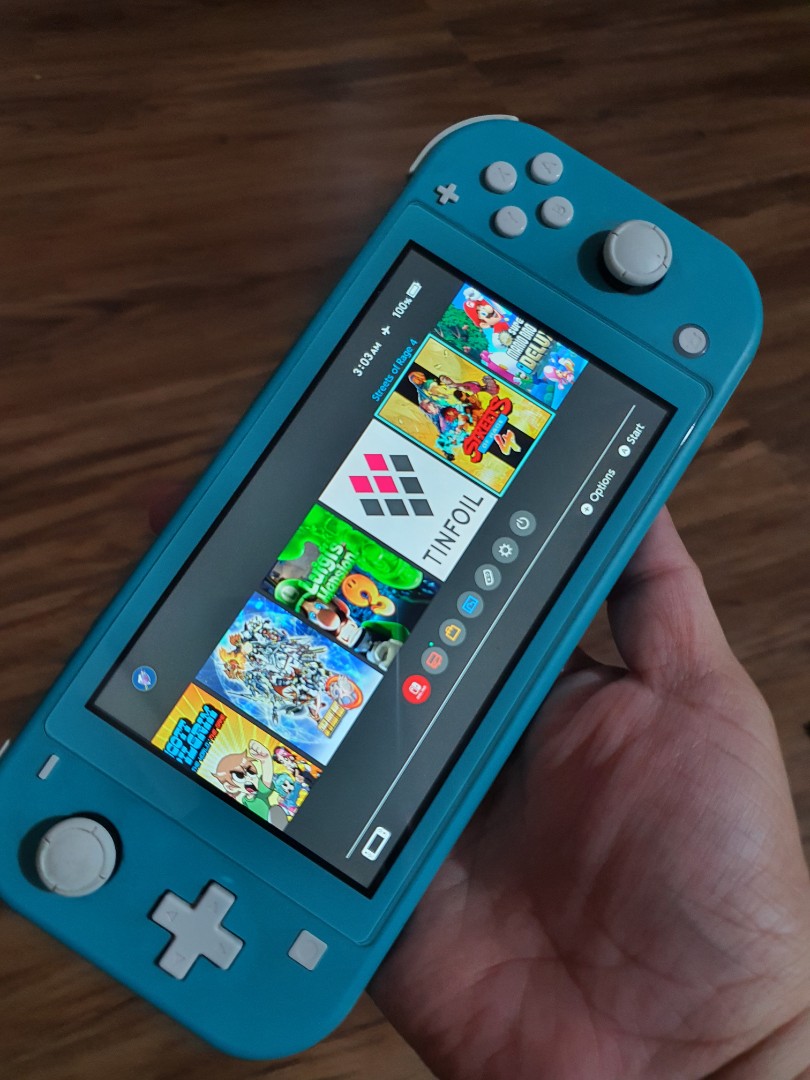 Nintendo switch Jaibreak 128GB full of games, Video Gaming, Video Game ...