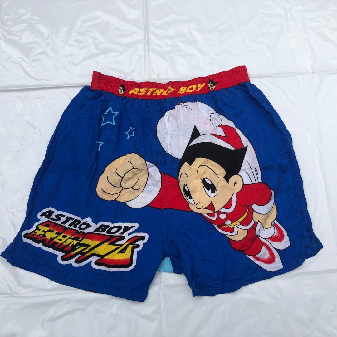 NWT MOVIE ANIME AOP F&B ASTRO BOY BOXER SHORTS LARGE UNISEX, Men's ...