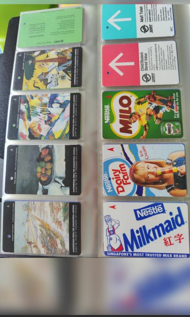 Old school MRT fare cards, Hobbies & Toys, Memorabilia & Collectibles ...