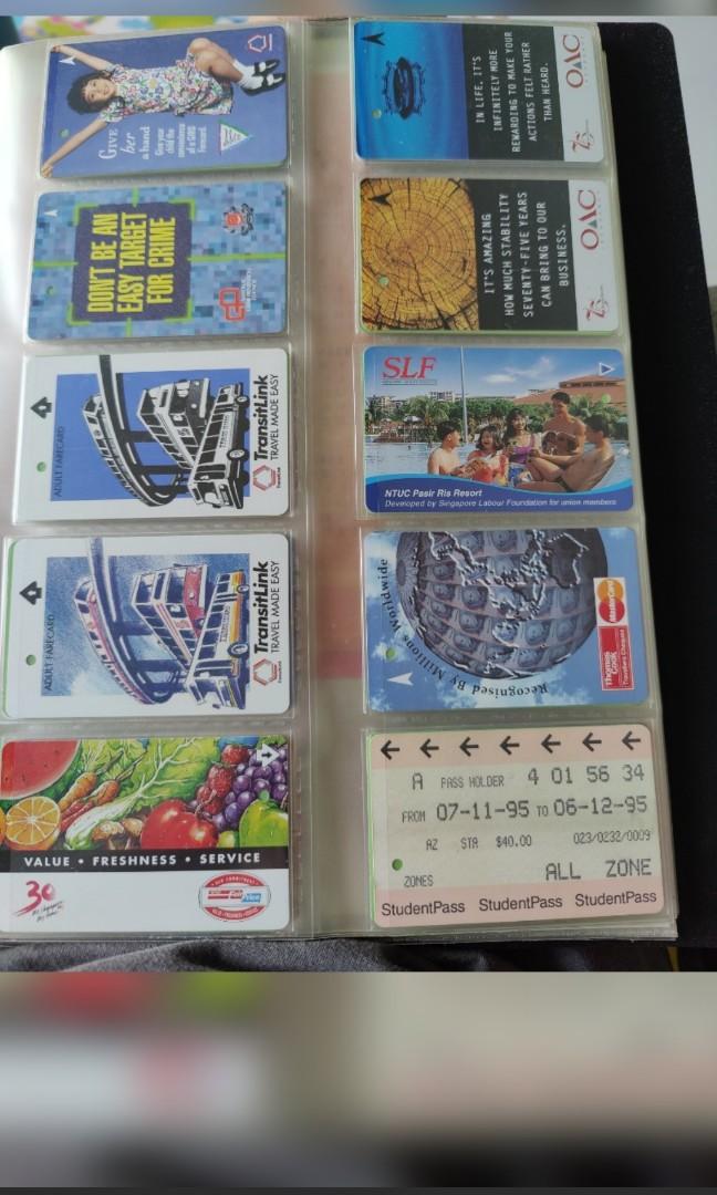 Old school MRT fare cards, Hobbies & Toys, Memorabilia & Collectibles ...
