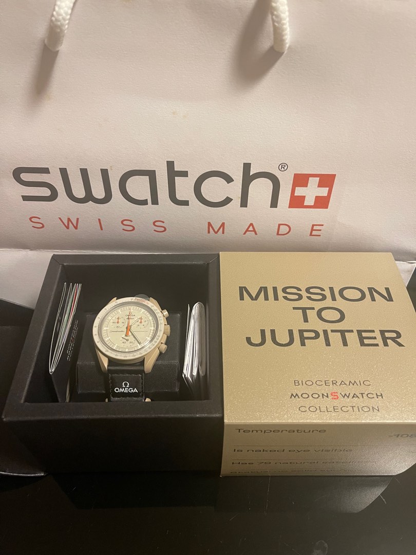Moonswatch/ Omega Jupiter, Luxury, Watches on Carousell
