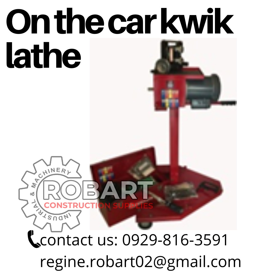 On the car kwik lathe, Commercial & Industrial, Construction Tools ...