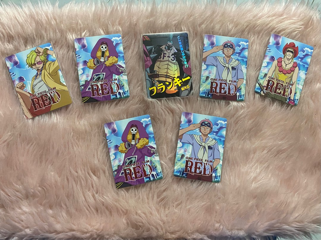 One Piece Film Red Cards, Hobbies & Toys, Memorabilia & Collectibles ...