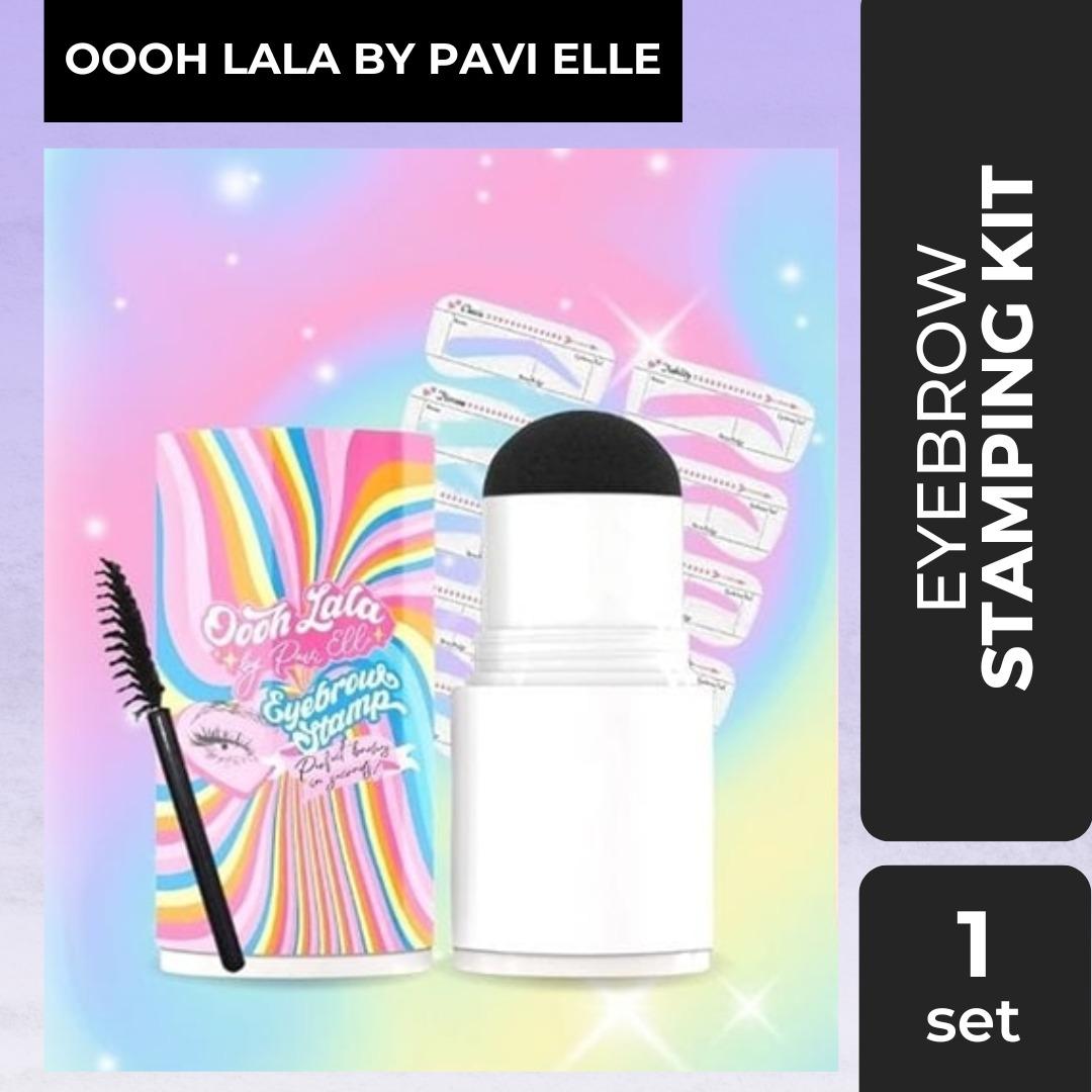 Oooh Lala by Pavi Elle Eye Brow Stamp Kit, Beauty & Personal Care, Face ...