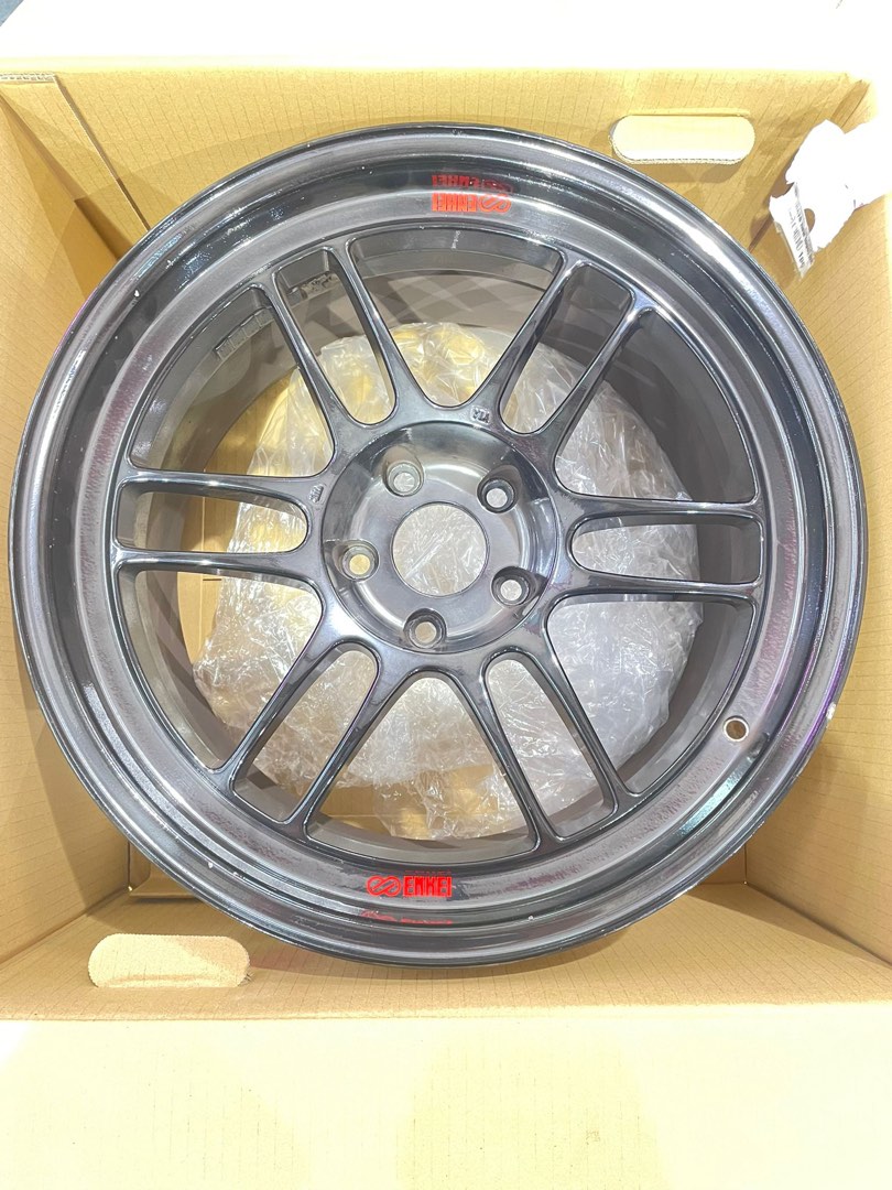 Original Enkei Rpf1 Rims, Car Accessories, Tyres & Rims on Carousell