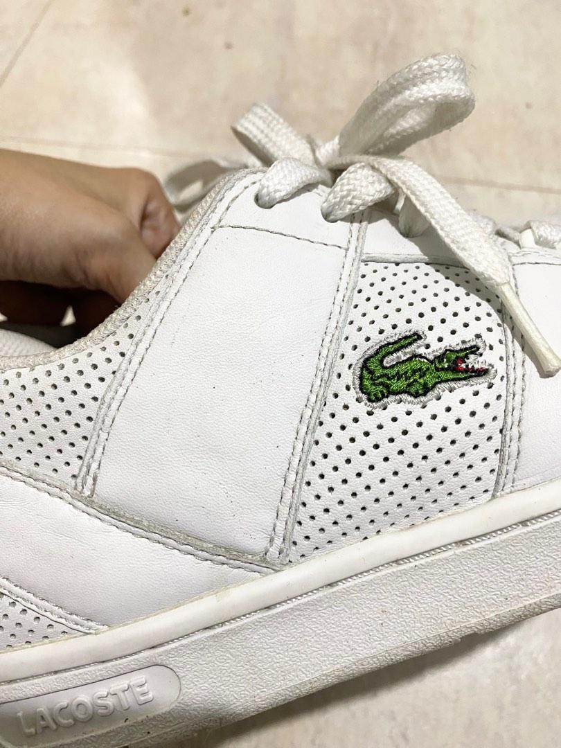 Original Lacoste white sneakers, Women's Fashion, Footwear, Sneakers on ...