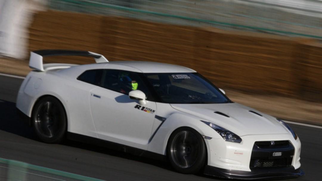 Original Power House AMUSE Dry Carbon Rear Spoiler for R35 GTR , Super ...