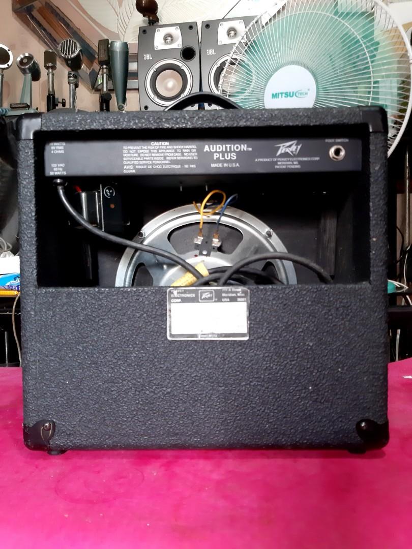 PEAVEY Guitar Amplifier Audition Plus 20W made in USA 120V, Audio ...