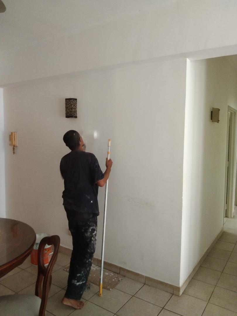 PENYEDIAAN PERMUKAAN DINDING & SILING ( CEILING ) BAGI KERJA MENGECAT ...