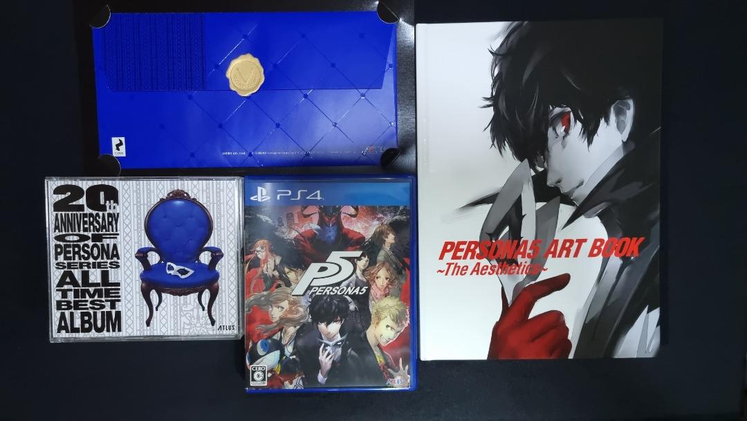 Persona 5 & Persona Strikers Collector's Edition Bundle, Video Gaming ...