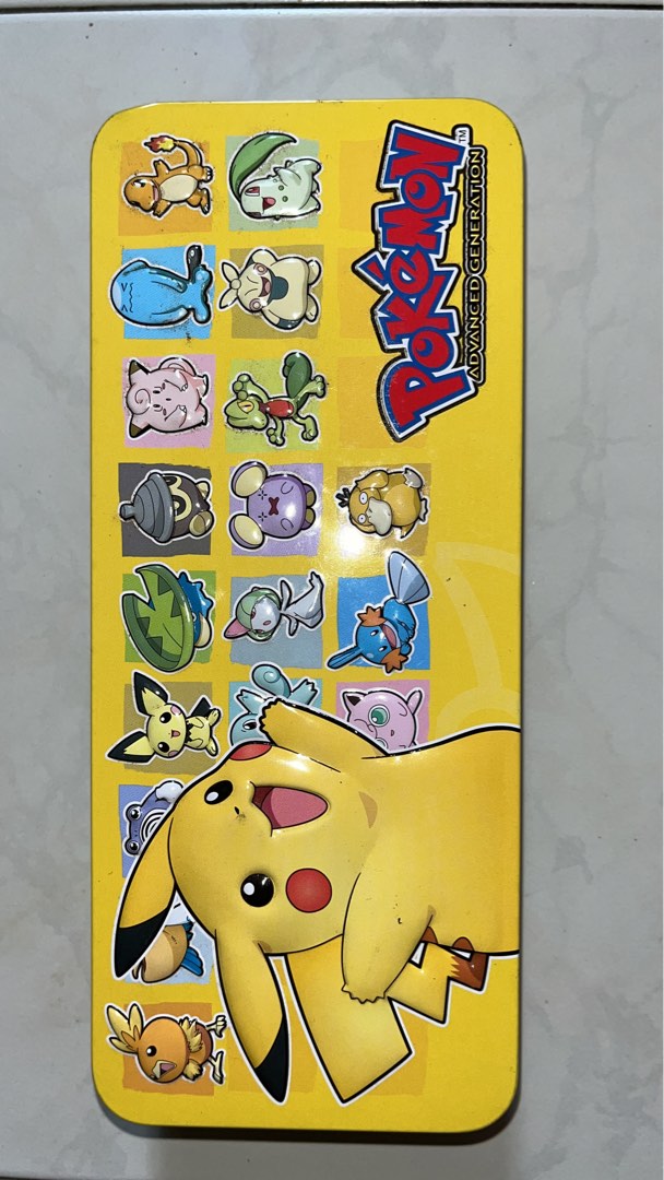 Pikachu Metal Pencil Case, Hobbies & Toys, Memorabilia & Collectibles ...