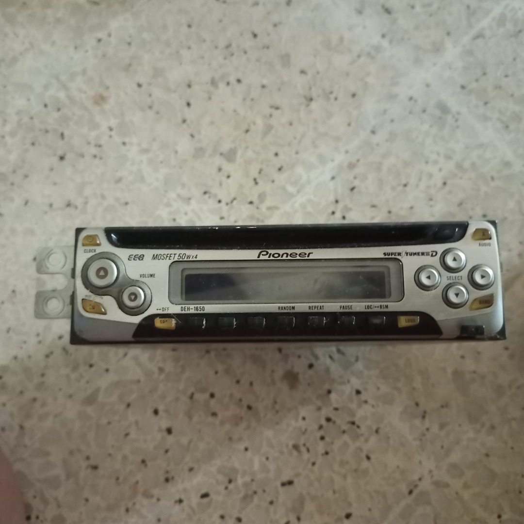 Pioneer cd radio for car, Audio, Portable Audio Accessories on Carousell