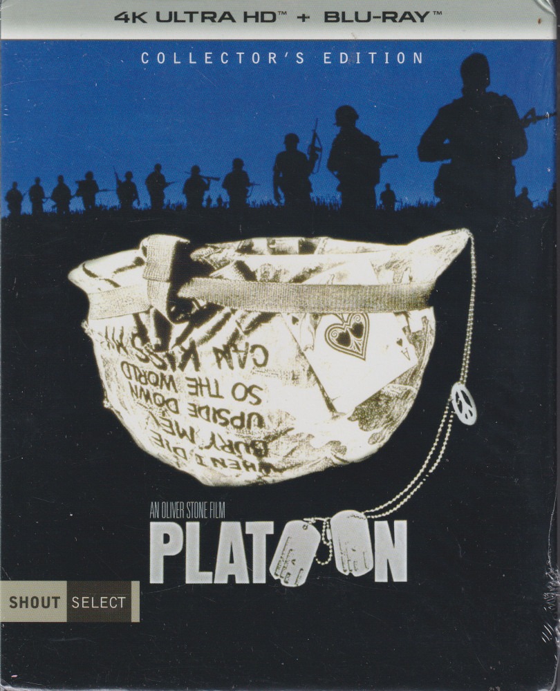 Platoon 4K Steelbook (Collector's Edition) (Shout Factory) Blu ray / Bluray, Hobbies & Toys ...