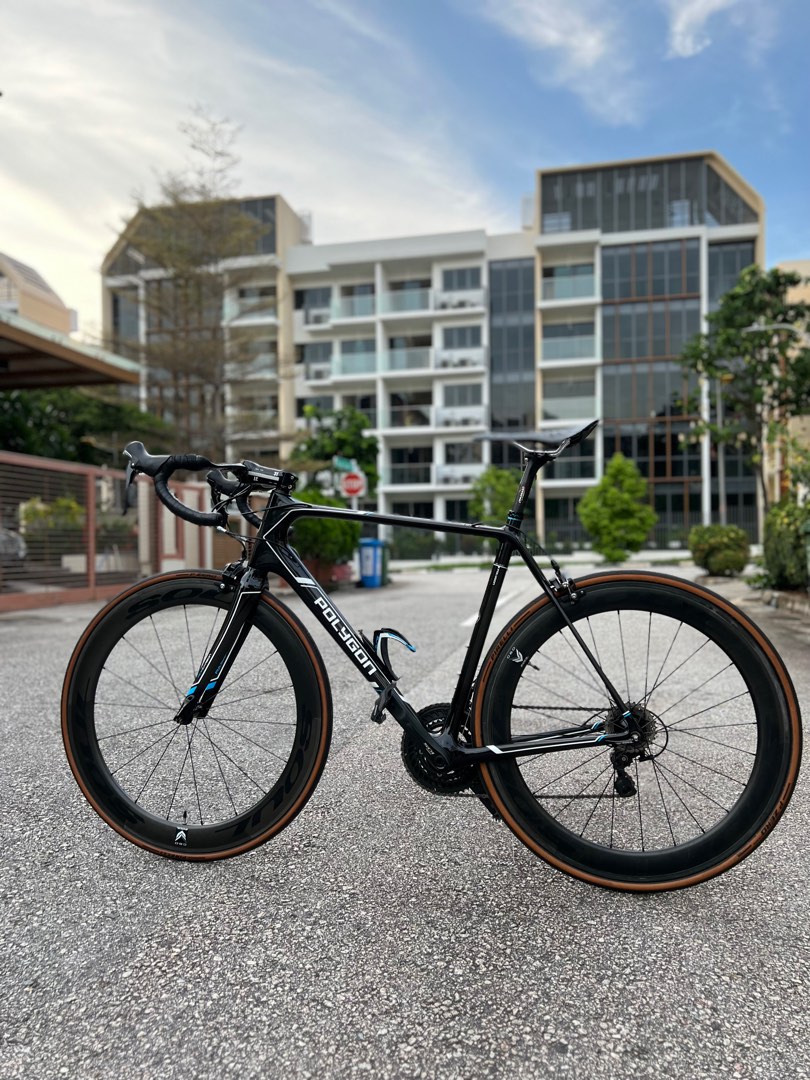 Polygon Helios A6 upgraded Road Bike; size M, Sports Equipment ...