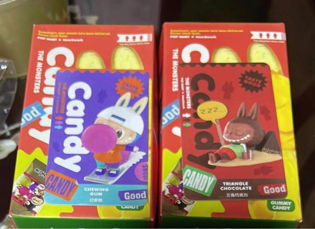 Popmart labubu candy, Hobbies & Toys, Toys & Games on Carousell