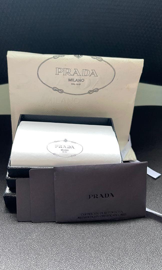 Prada Card Holder, Women's Fashion, Bags & Wallets, Wallets & Card ...