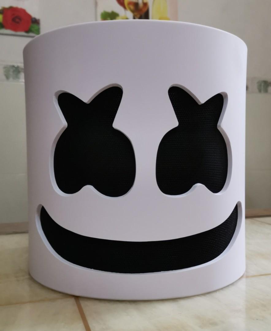 Pre order DJ Marshmello helmet cosplay, Men's Fashion, Watches ...