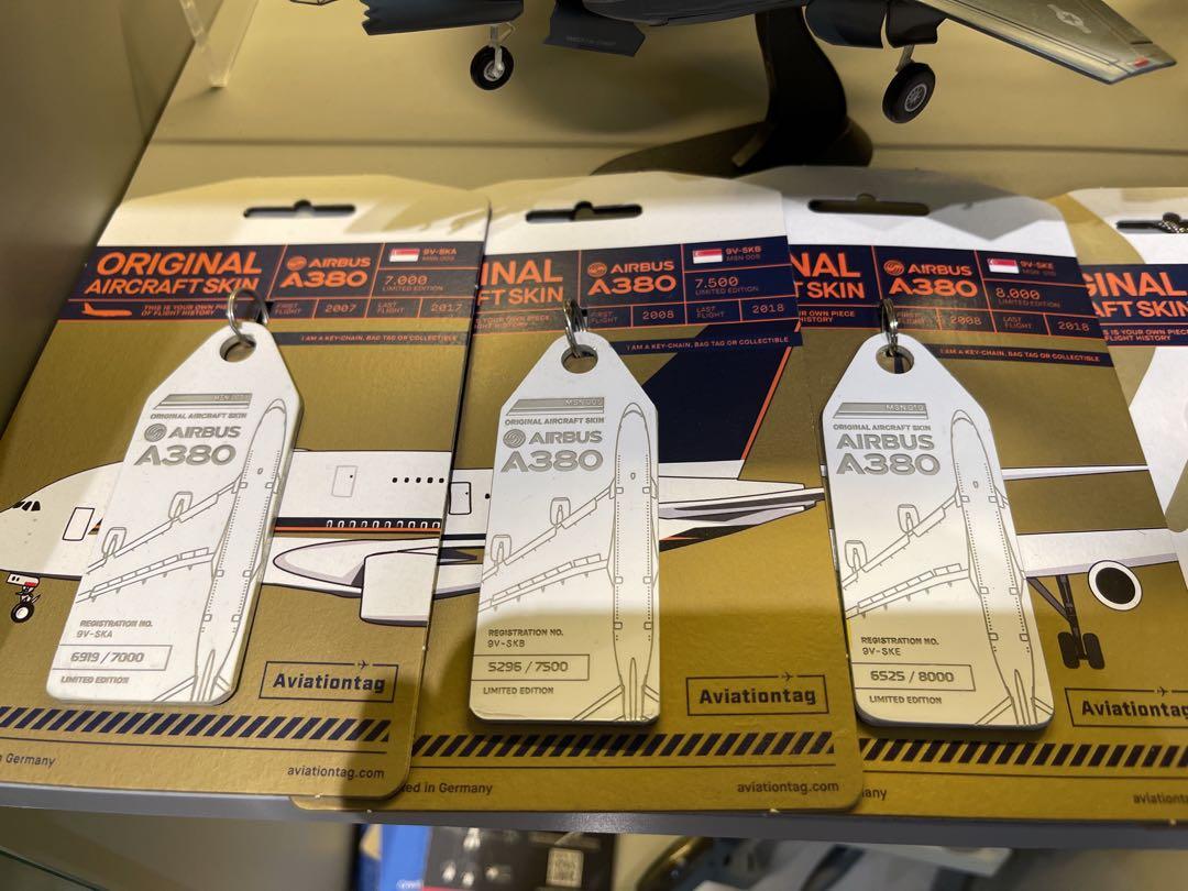(Order Basis - 1 Week) Aviationtag Aviation Tag SQ Singapore Airlines ...