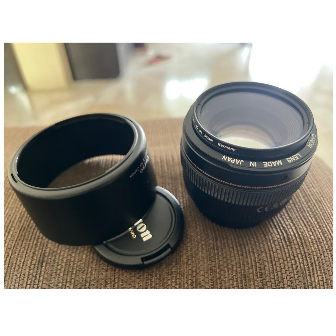 Prime lens 50mm f/1.4 USM, Photography, Lens & Kits on Carousell