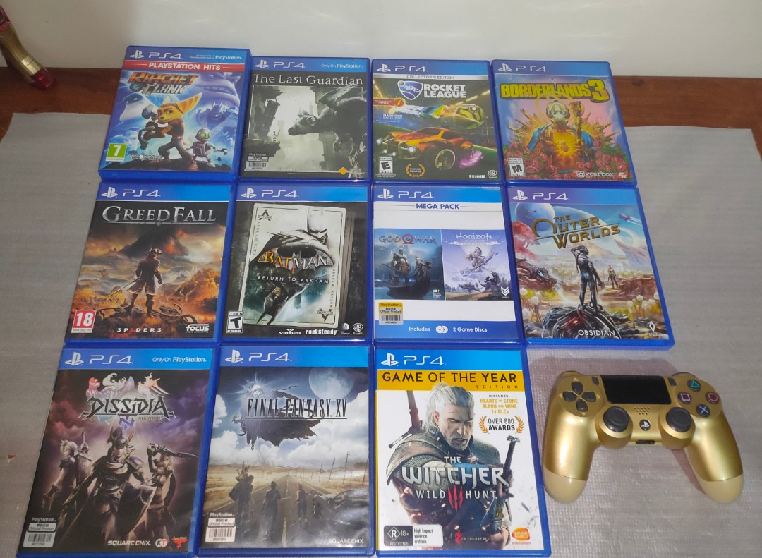 Ps4 Games & DS4 Controller, Video Gaming, Video Games, PlayStation on ...