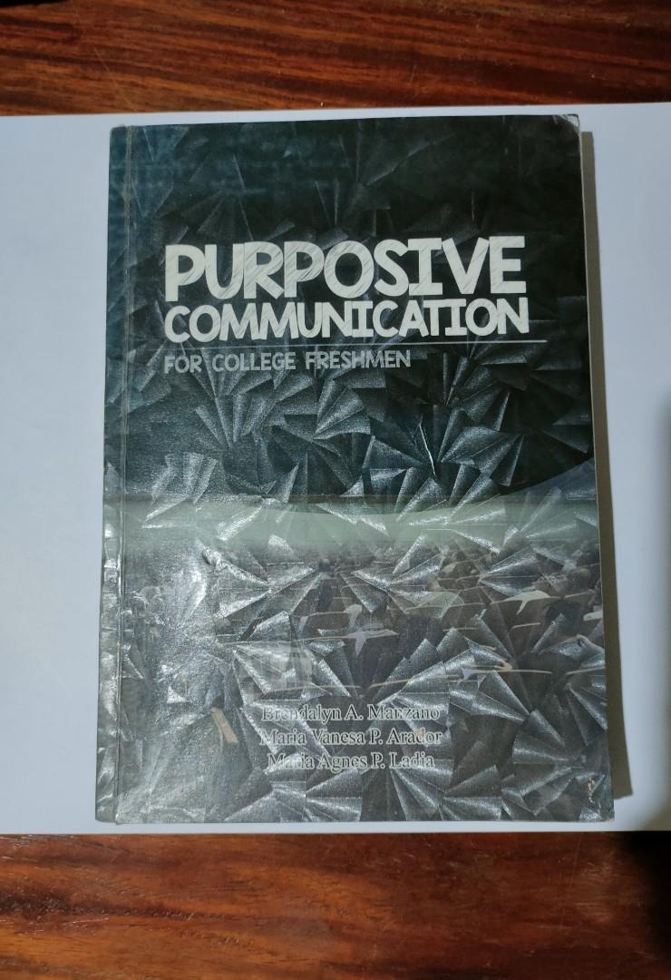 Purposive Communication for College Freshmen, Hobbies & Toys, Books ...