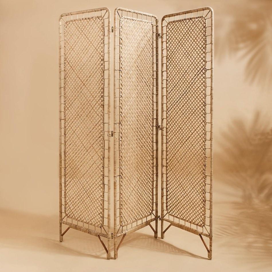 Rattan partition room divider (free delivery), Furniture & Home Living ...