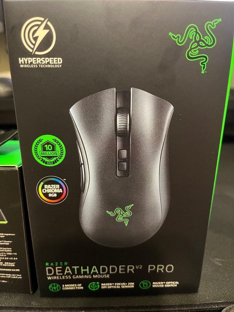 Razer Deathadder V2 Pro + Razer Mouse Dock Chroma, Computers & Tech ...