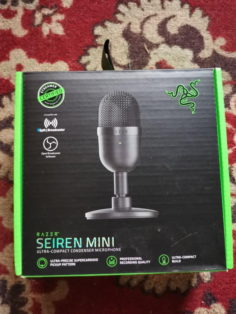 razer seirin mini condenser microphone, Audio, Microphones on Carousell