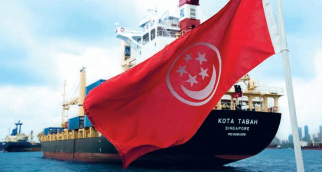 Red Ensign of Singapore (Vintage), Hobbies & Toys, Memorabilia ...