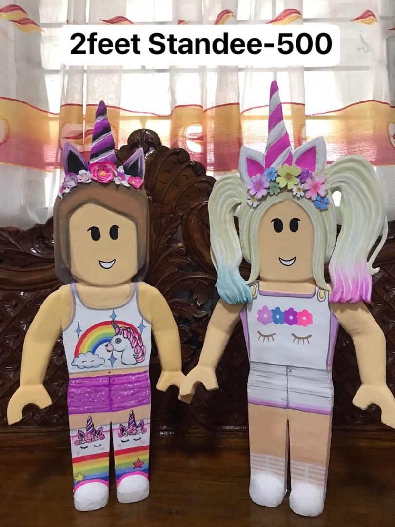 Roblox Girl Standee "Happy Birthday", Hobbies & Toys, Toys & Games on ...