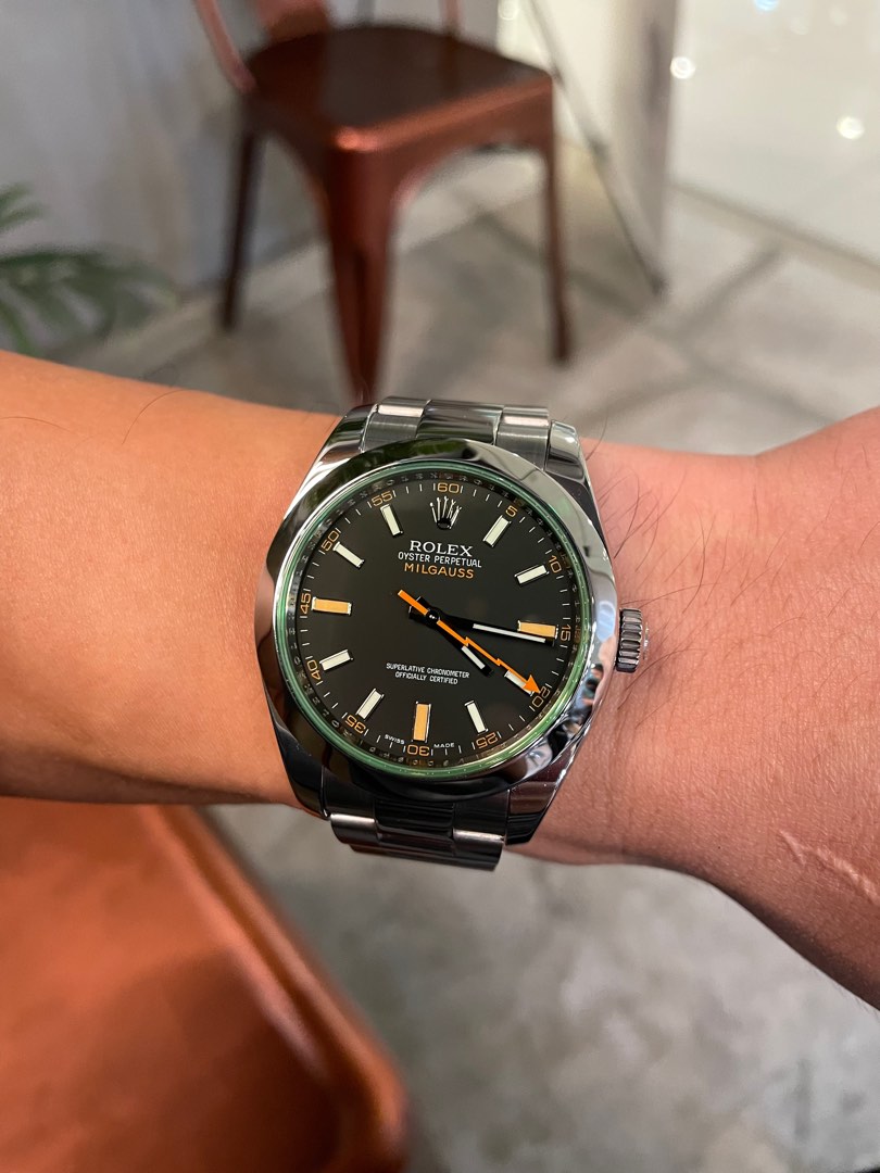 Rolex Milgauss - GV, Luxury, Watches on Carousell
