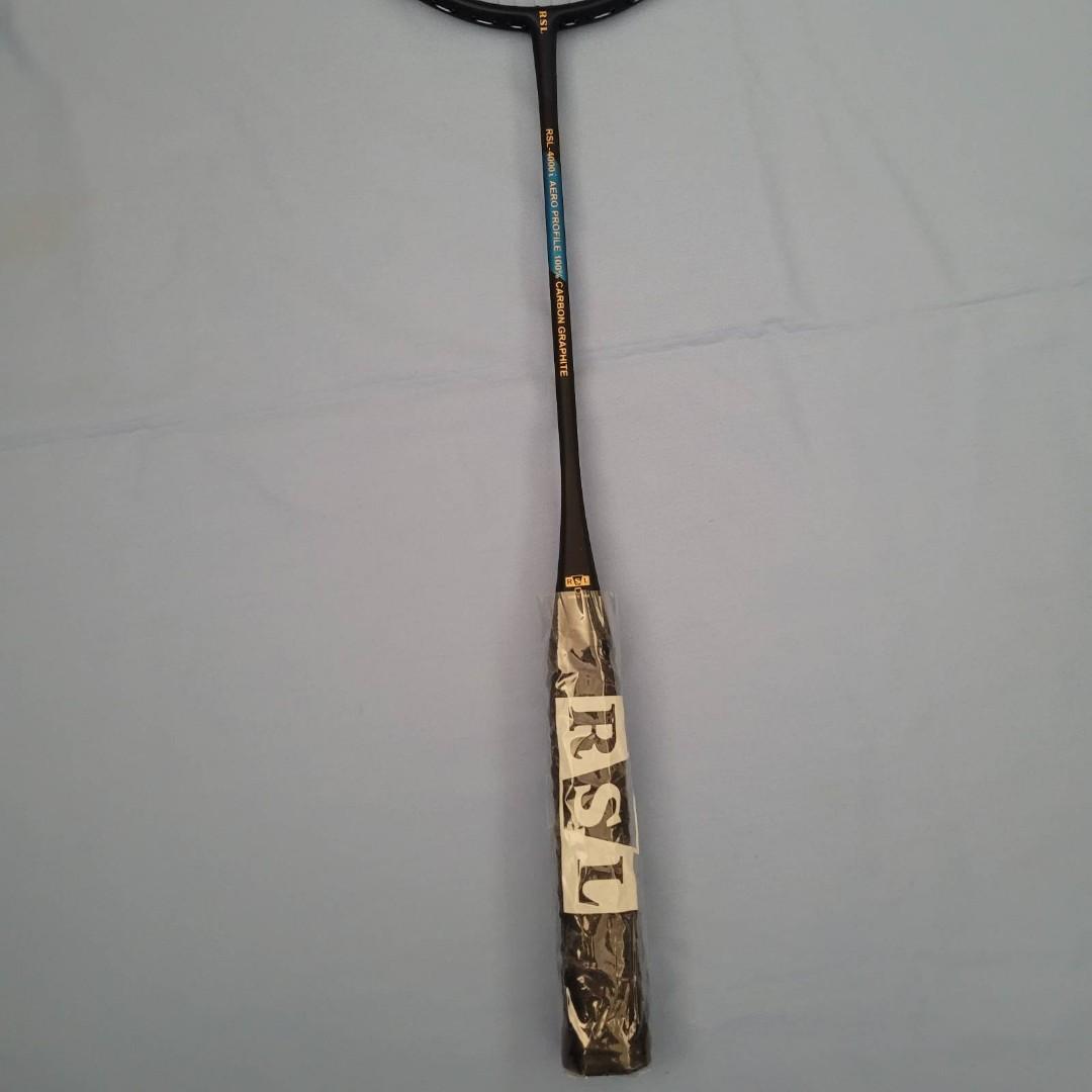 羽毛球拍RSL-4000i **100%Carbon Graphite全新, 運動產品, 運動與體育, 運動與體育 - 球拍和球類運動 ...