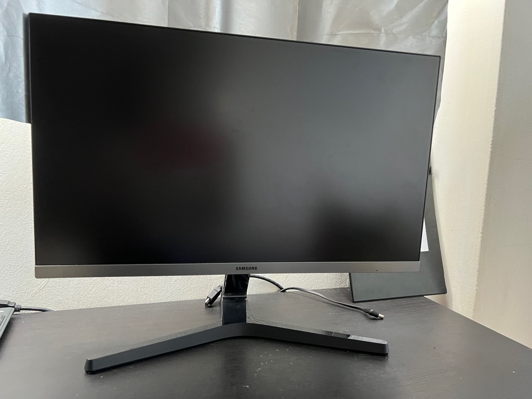 SAMSUNG LS24R350FZEXXS Full HD Bezel-Less Monitor with IPS Panel, 24 ...